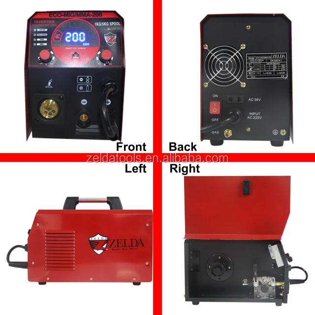 Zelda Welding Machine - TIGMAG 4 in 1 Welder for Steel & Aluminium