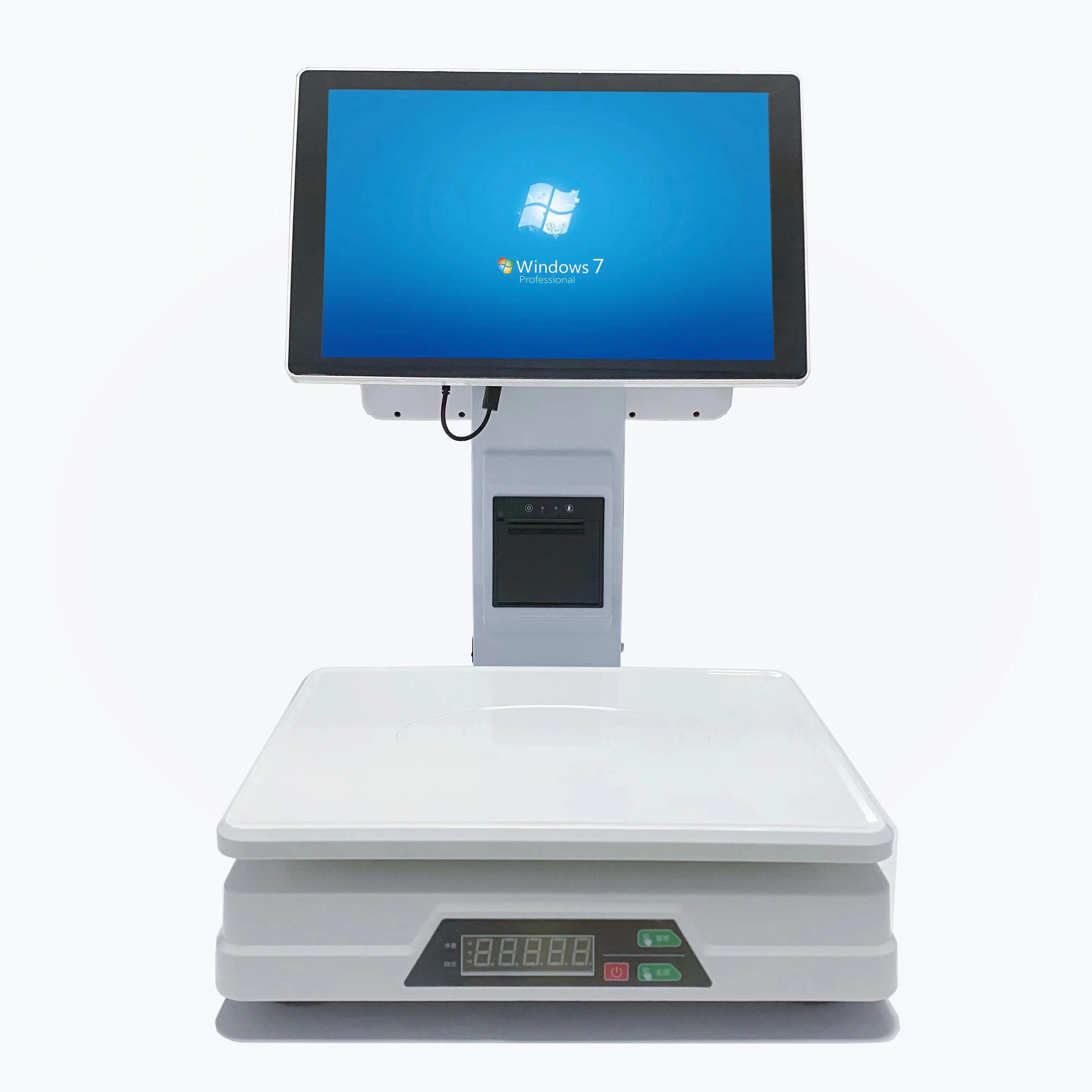 Pos Weighing Machine Pos Scale All in One Cashier with Thermal Printer ...