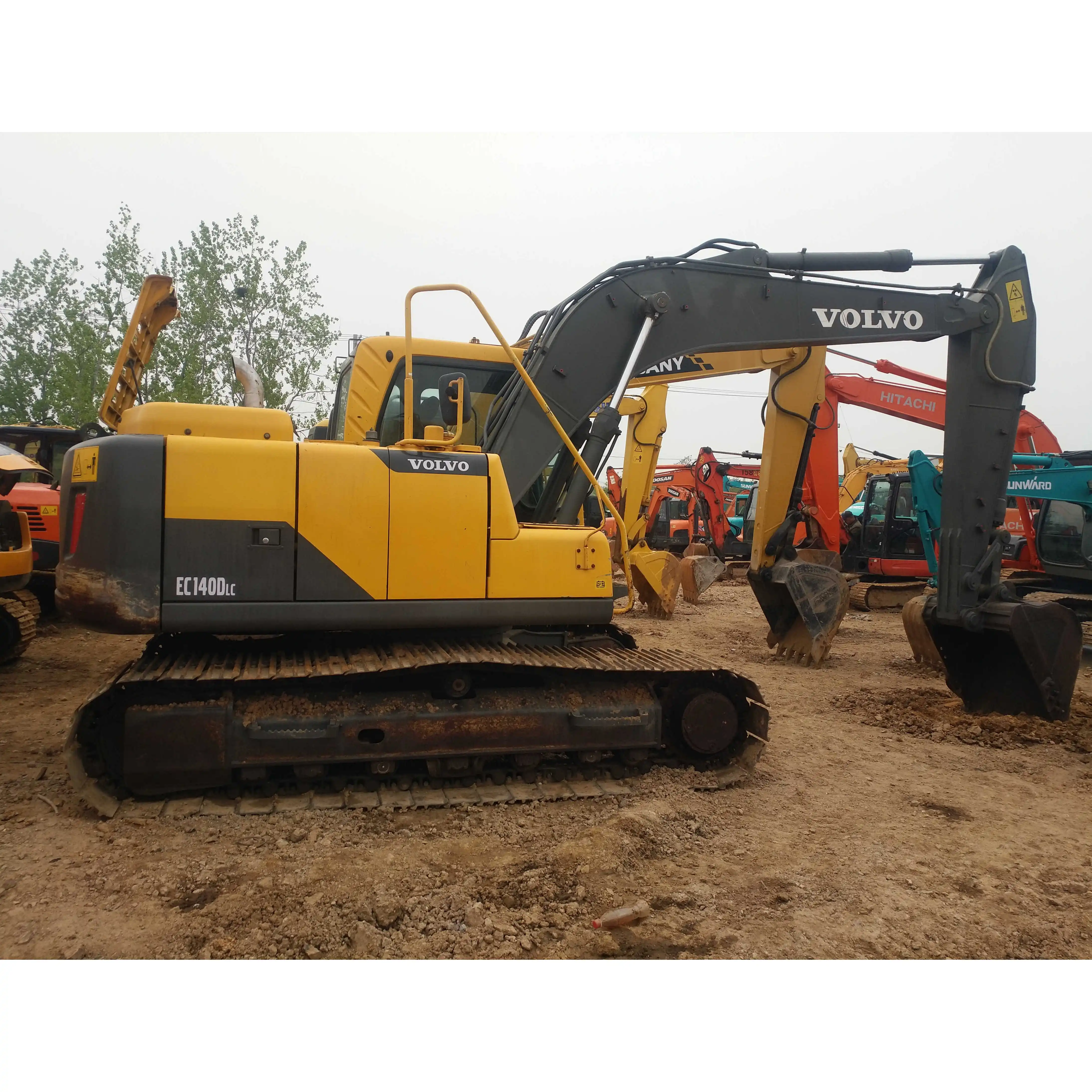 Used Volvo Ec140dlc Excavator Crawler 14 Ton Volvo With Excellent ...