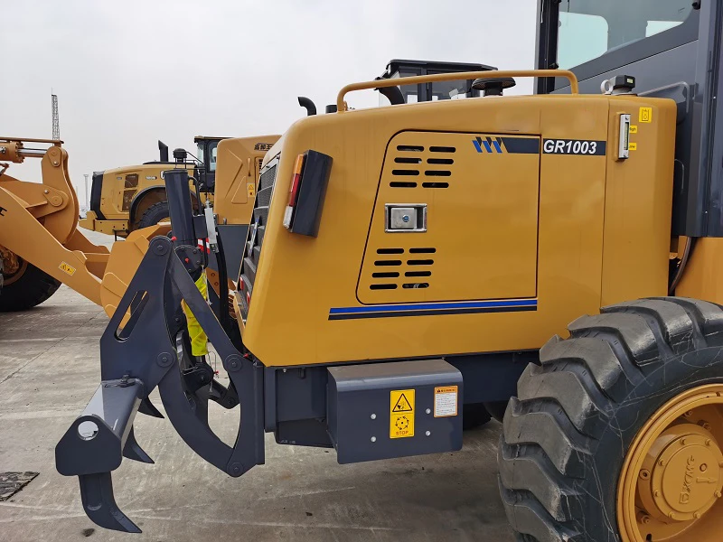GR100 100HP Mini Motor Grader - High Efficiency & Versatility