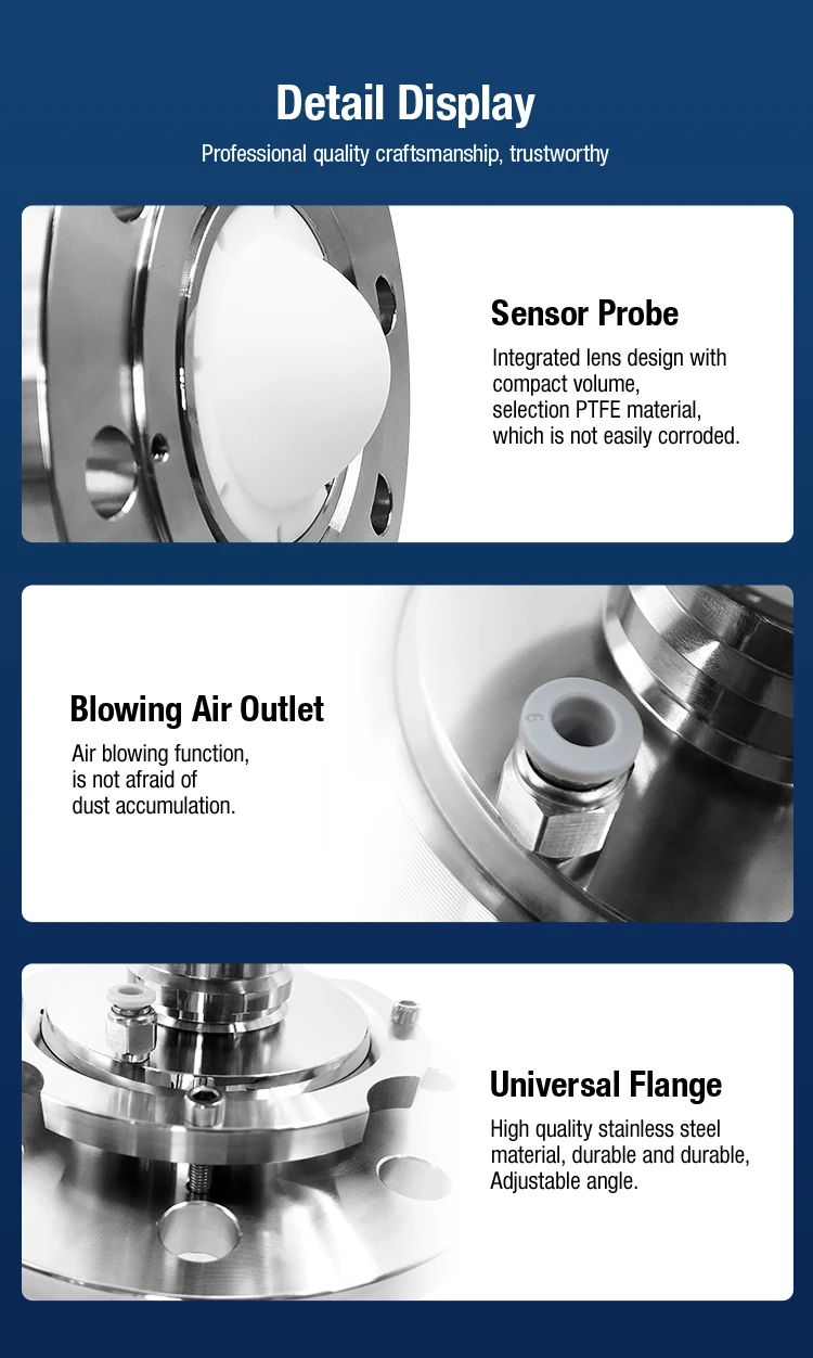 Jubo 80ghz Radar Level Measuring Instrument Radar Level Meter 4-20ma ...