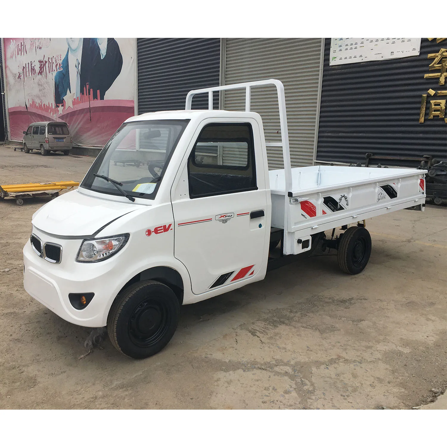Keyu Customized New Electric Cargo Truck Delivery 4x4 Light Truck ...