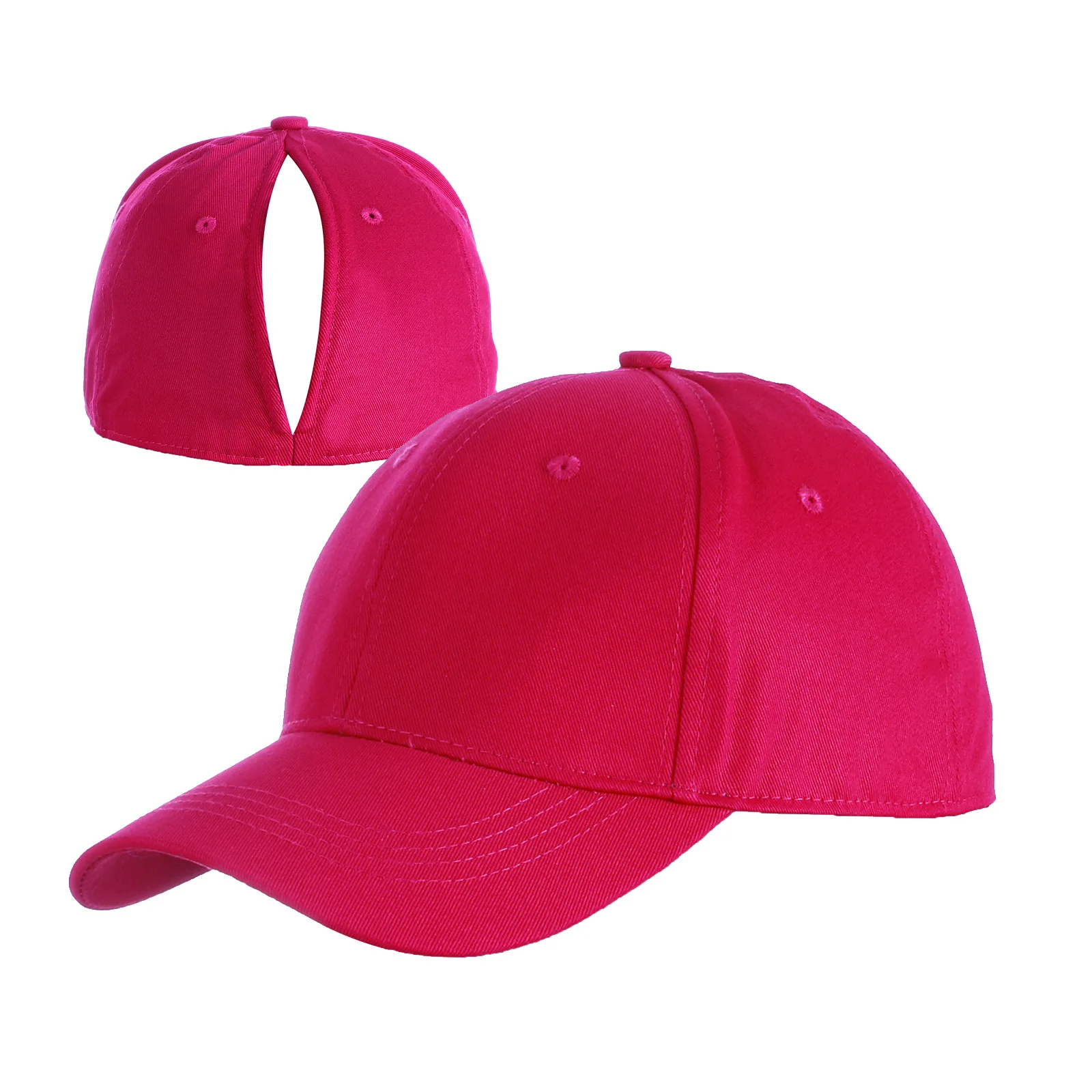 Women’s Quick-drying Ponytail Baseball Cap With Magnet & Adjustable Fit