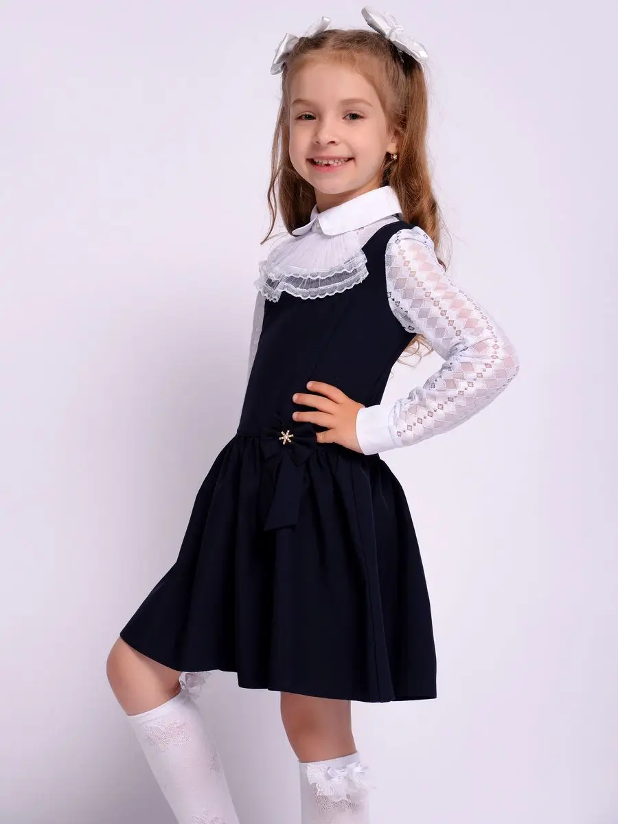 Custom School Uniform Jumper For Girls School Dresses Jumpers For ...