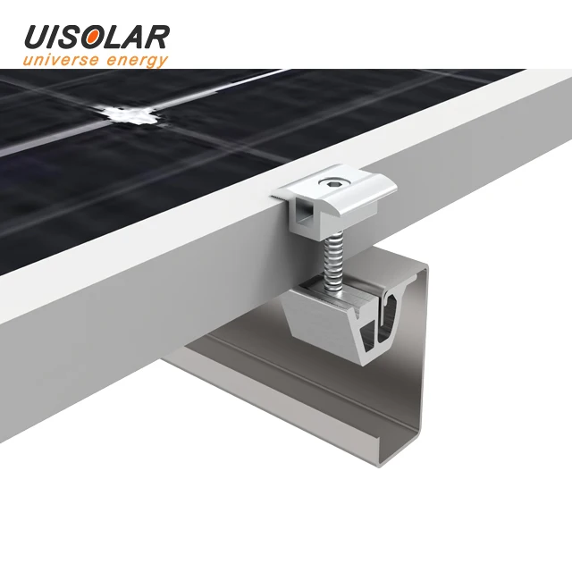 Aluminium Solar Mounting Structure Clamps - Durable & Efficient