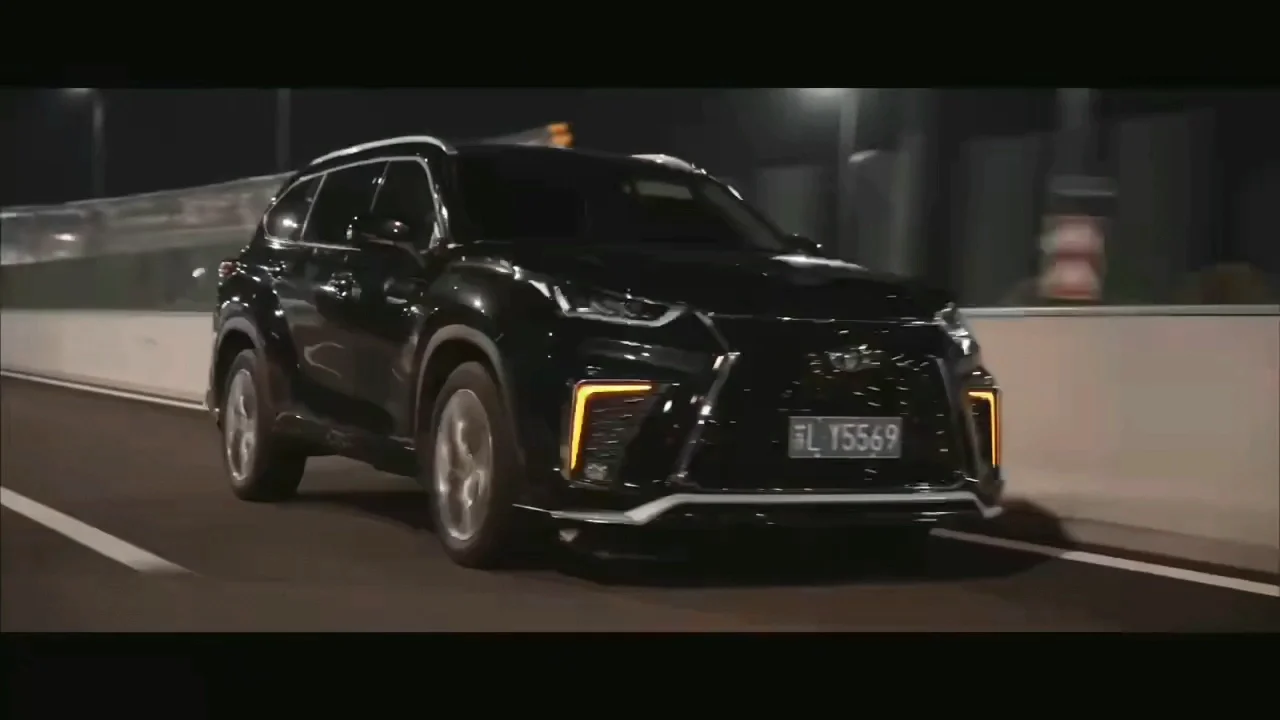 Front And Rear Bumper Assembly For Toyota Highlander 2021 2022 Modified ...