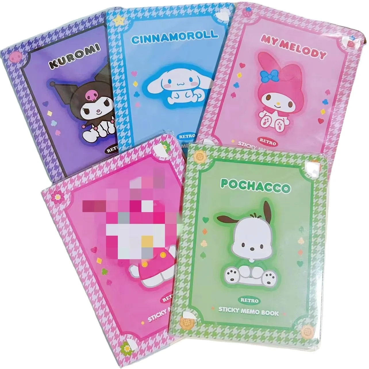 AL Cartoon Japanese Kuromi Rippable Memo Girl My melody Handheld Book ...