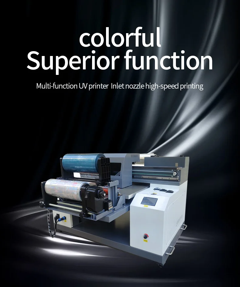 Digital UV Printer - Efficient Roll to Roll Sticker Printing
