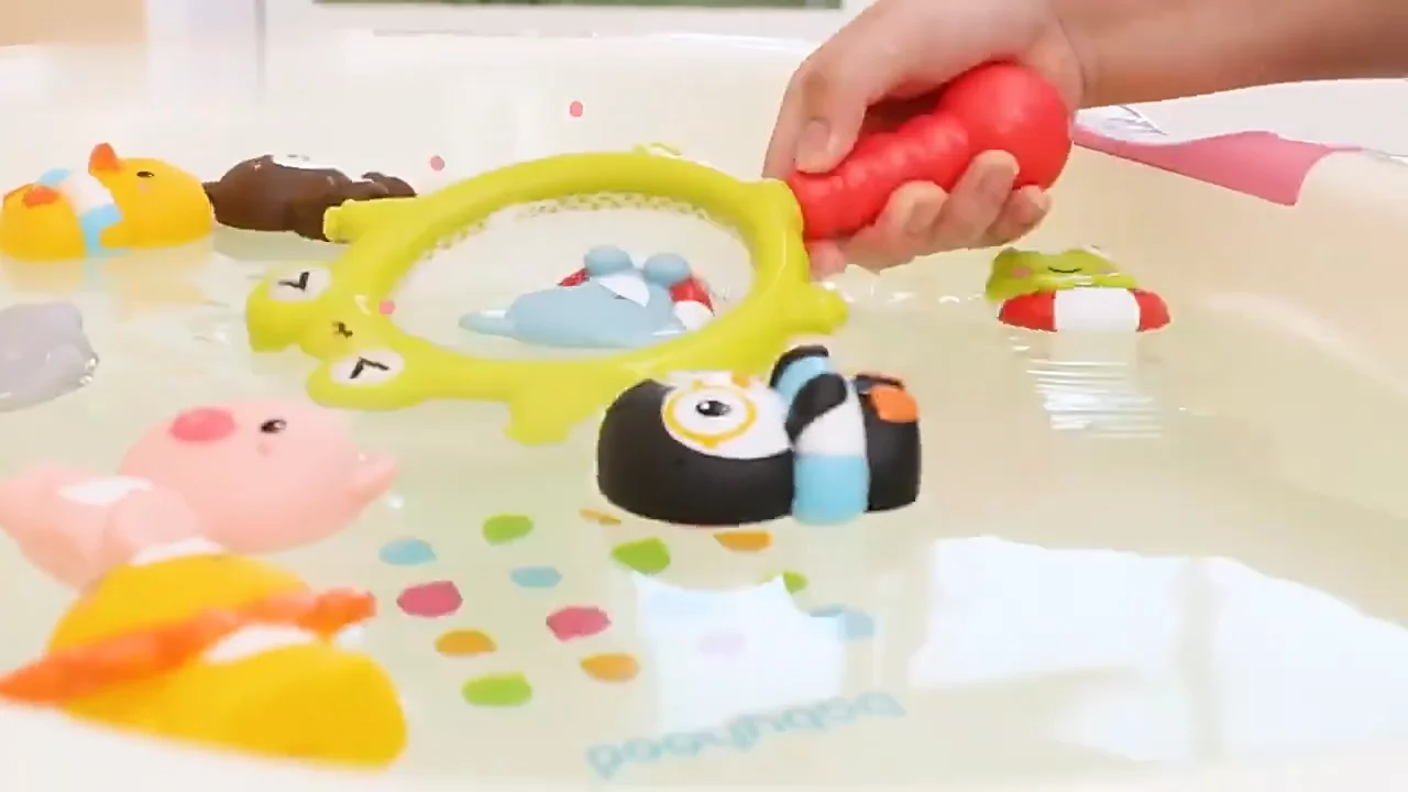 New Arrivals Kids Shower Bathtub Swimming Pool Fishing Toy Bathroom ...
