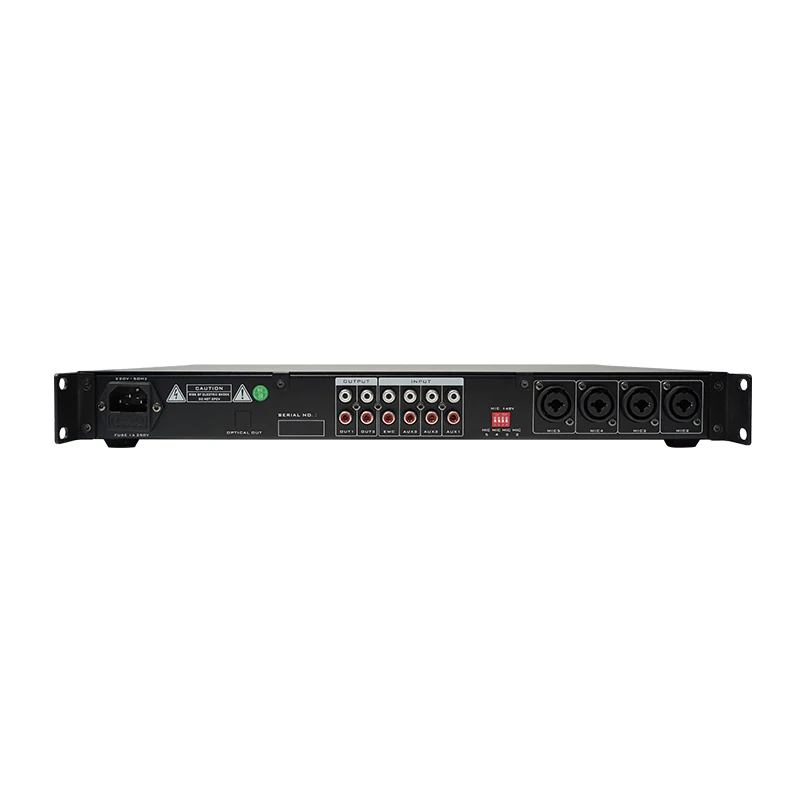 8-Channel IP Paging PA System Speaker Pre-Amplifier Mixer with 20Hz ...