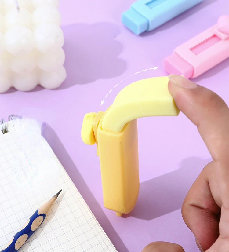 Cute Candy Macaron Love Heart Eraser - Creative & Durable