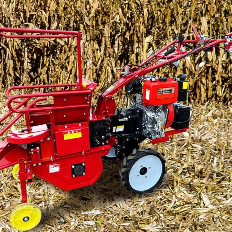 2025 New AG Small Hand Push Mini Corn Harvester Agricultural Walking ...
