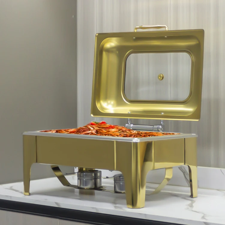 9l Stainless Steel Buffet Chafing Dish Food Warmer New Design Chafing ...