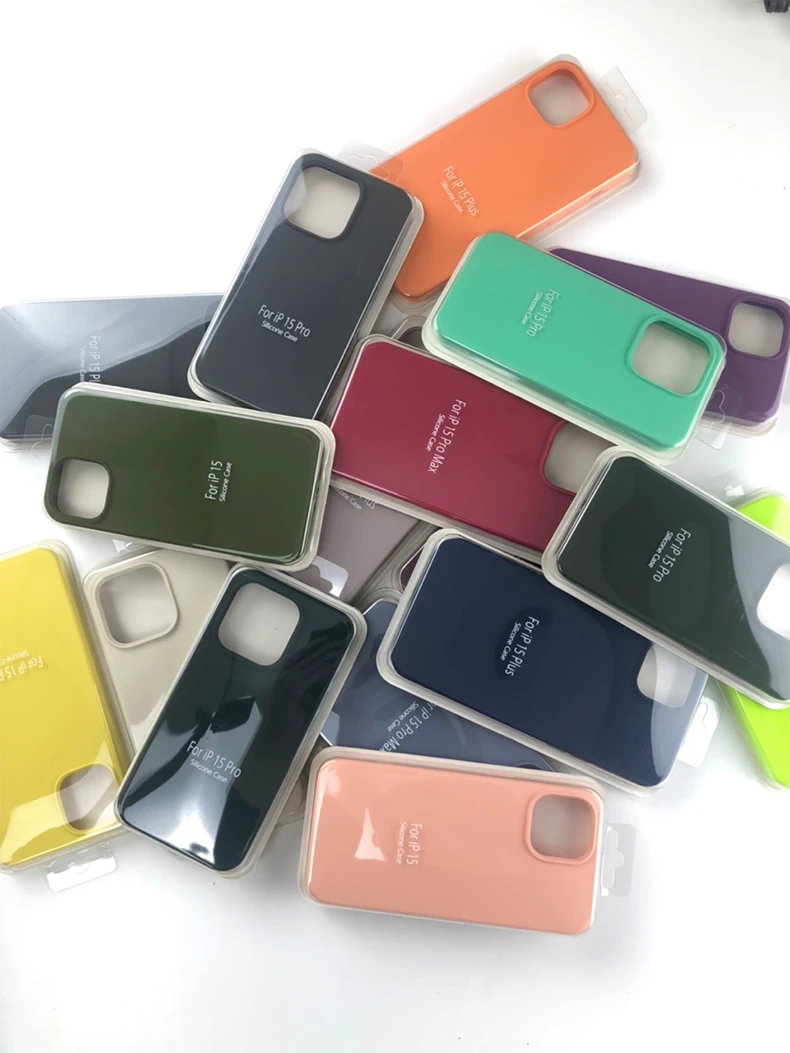 Shockproof Cell Mobile Phone Case - Luxury Liquid Silicone