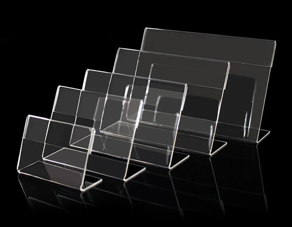 Transparent Acrylic Custom Logo Desktop Triangle Name Plate/sign For ...