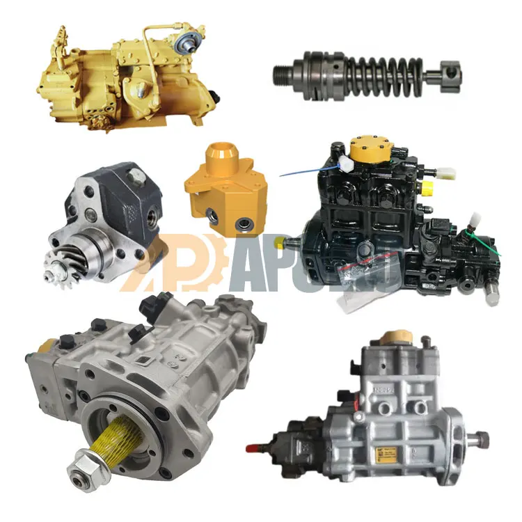 Apollo Excavator Excavator Fuel Pump Cat Engine Part 2s7264 2w2605 ...