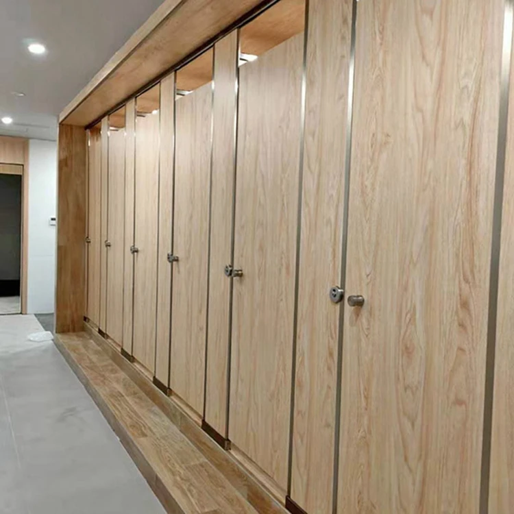 Stainless Steel HPL Toilet Cubicle System - Modern & Eco-friendly