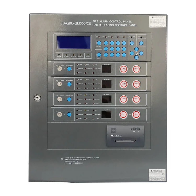 SANJIANG Automatic Addressable Fire Extinguisher Control Panel System