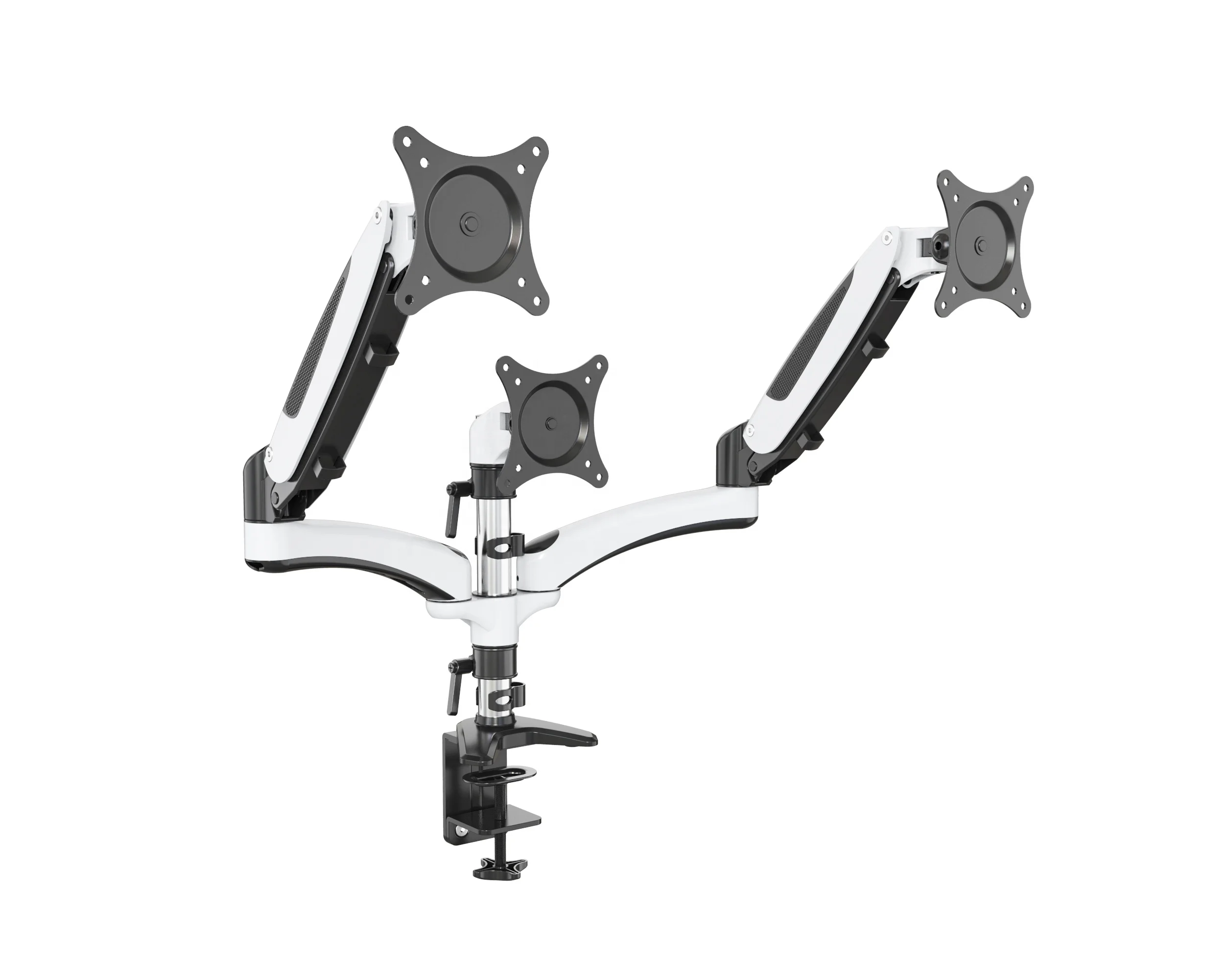 V-mounts Counter-balance Height Adjustment Monitor Desk Mount Stand For ...