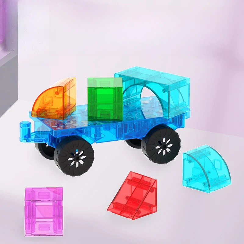 Colorful Magnetic Building Blocks Magnet Assembly Boys And Girls ...