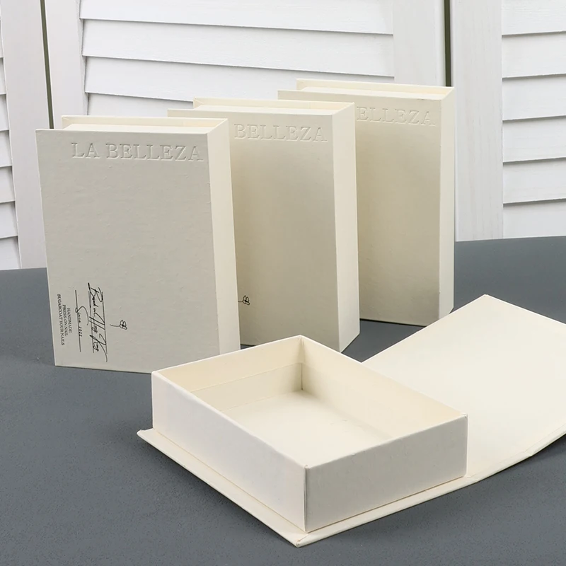 Luxury Designs Empty Hard Cover Paper Cardboard Book Box| Alibaba.com