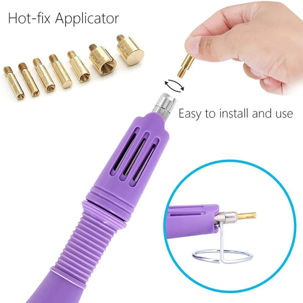 Hotfix Rhinestone Applicator 7 in 1 Hot Fix Rhinestone Applicator Wand ...