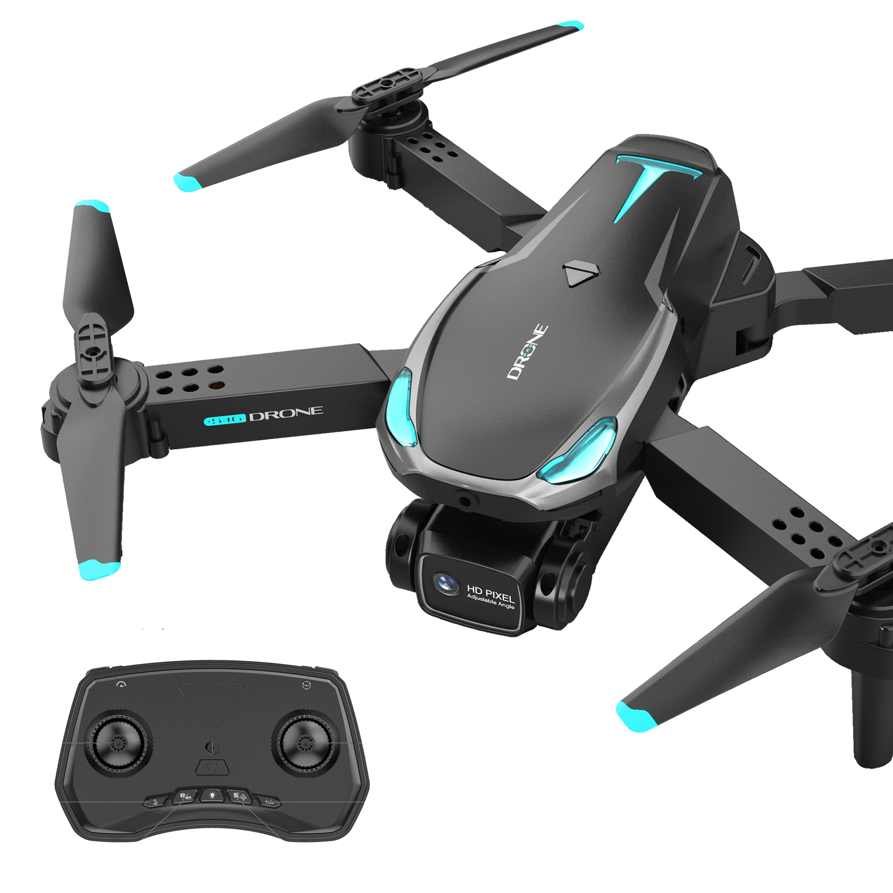 GD46 WIFI FPV Drone HD Camera 2MP RC Quadcopter Tank 2 IN 1 6Aixs Gyro with Air Ground Mode Atitude Hold Headless VS H37 H40WH Alibaba