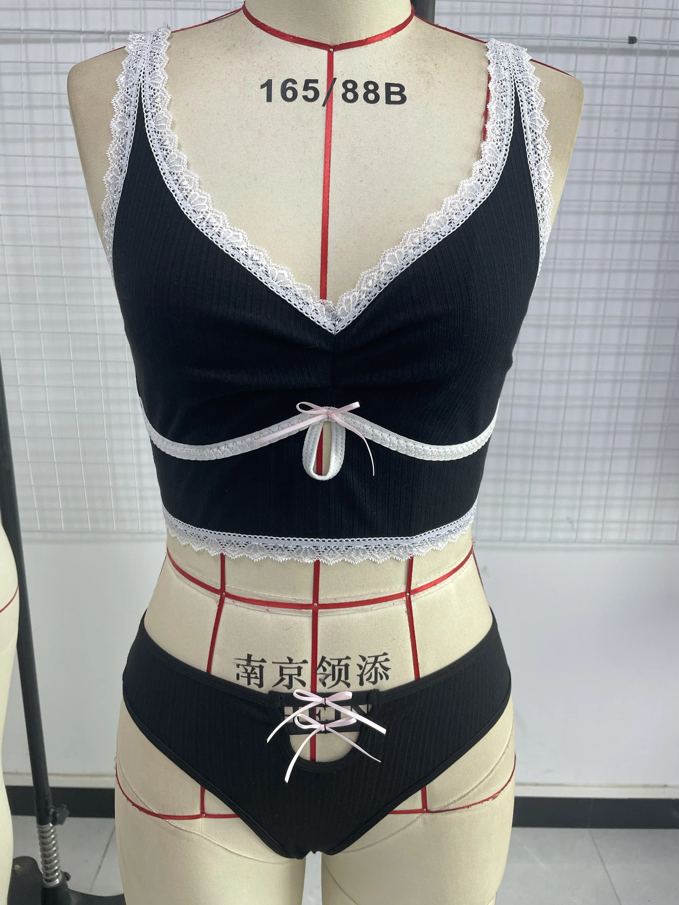Young Girl Sexy Bra And Brief Sets Cute Bra And Panties Woman Sports ...