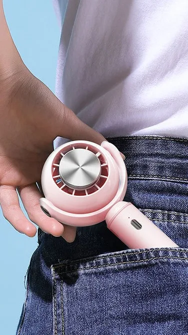 Rechargeable Handheld Small Mini Ventilateur Fan Portable Usb Electric ...