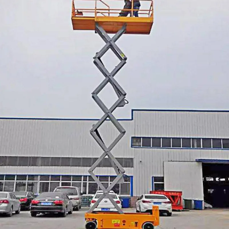 8m Telescopic Trailer Articulating Small Boom Lifts For Two Man Lift ...