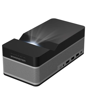 Short Throw Projector,4k 6800 Lumens,Native 1080p Gaming,Electronical ...