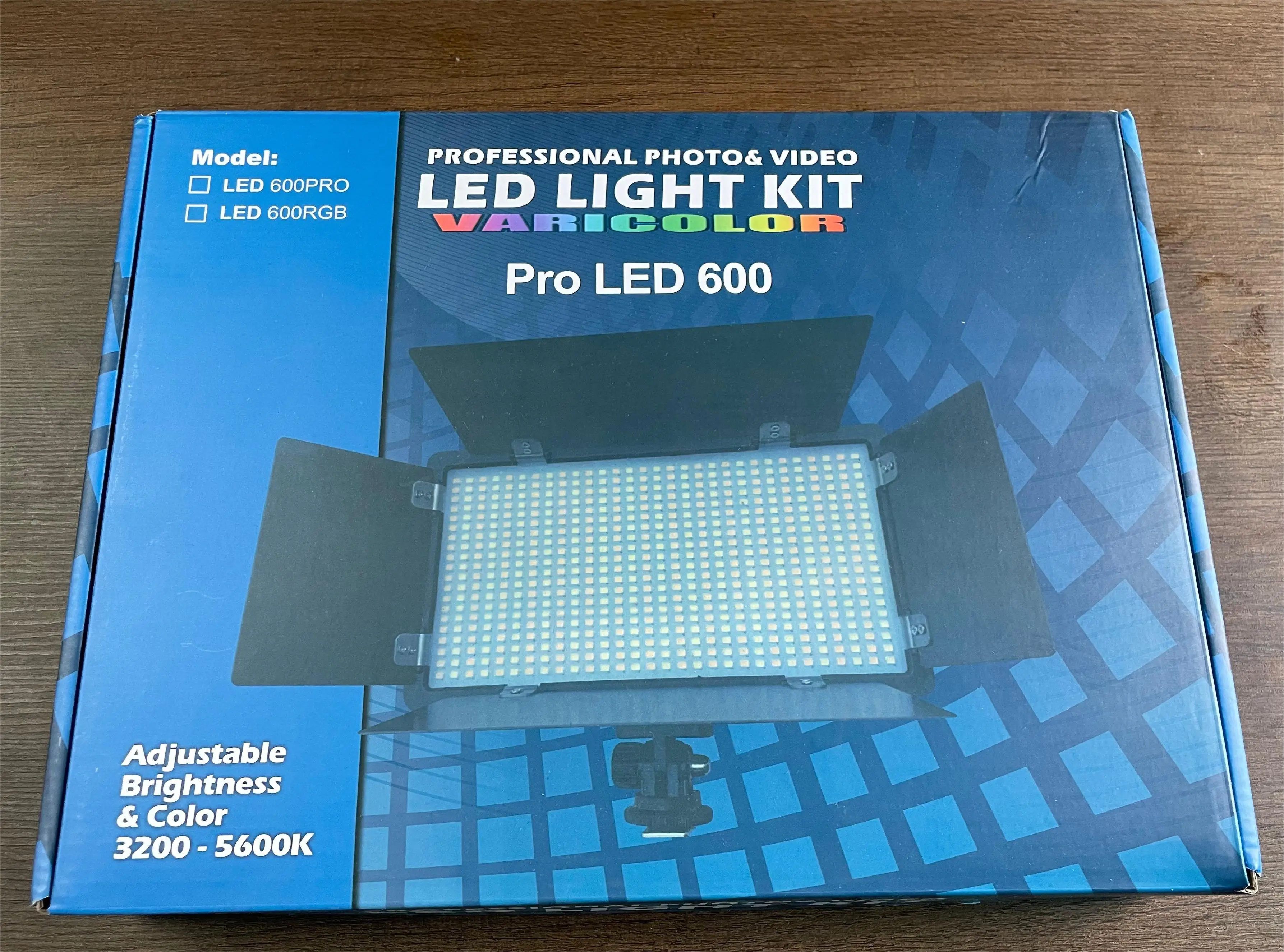 E600 3200k-6500k 600 Lamp Large Light Board Led Video Light Pro ...