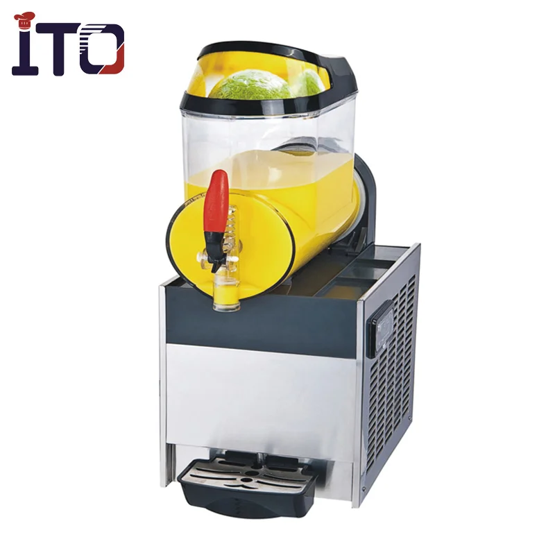 Automatic Ice Slush Machine Single Tank 10 L Industrial Smoothie Slush ...