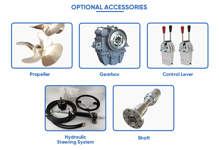 Marine Engine Inboard Engine 2100rpm WP4C102-21 Chinese Brand Suitable ...