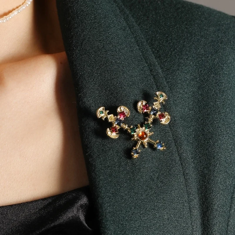 Men In Hand Some Brooches