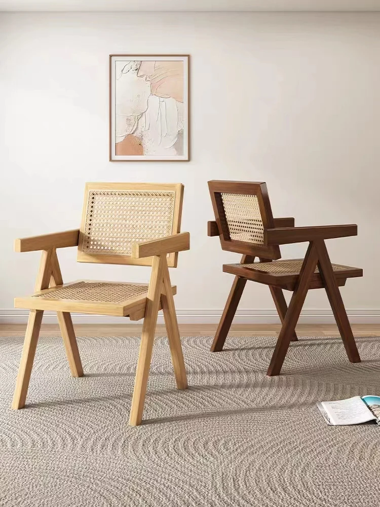 Southeast Asian Style Rattan Dining Room Furniture Restaurant Chair ...