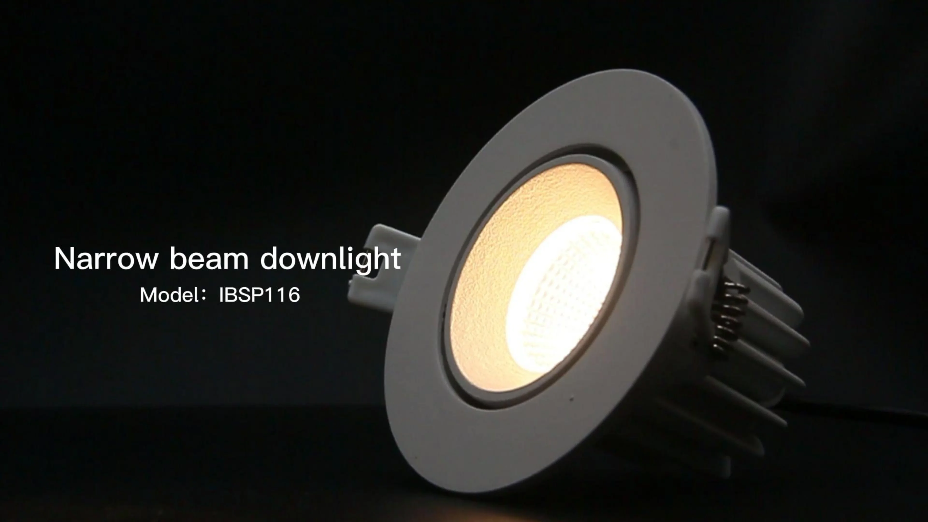 Dimmable Ip65 Downlight Ceiling Recessed Anti-glare White And Black 6w ...