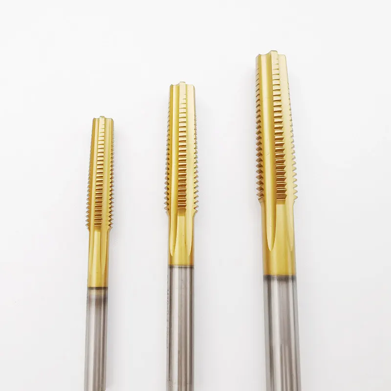 High Speed Steel M8 M10 M12 Hand Taps Straight Flute Thread Tap - Buy ...