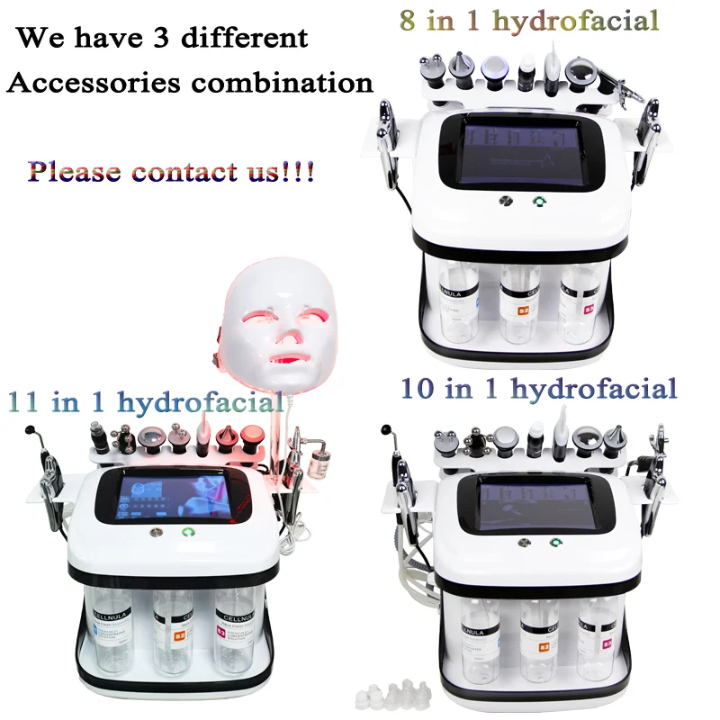 Au-s508b Oxygen Bubble Pen Massage Magic Ball 10 In 1 Ultrasonic ...
