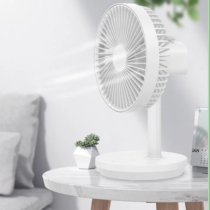 6 Inch Foldable Fan - High Speed USB Rechargeable Telescopic Fan