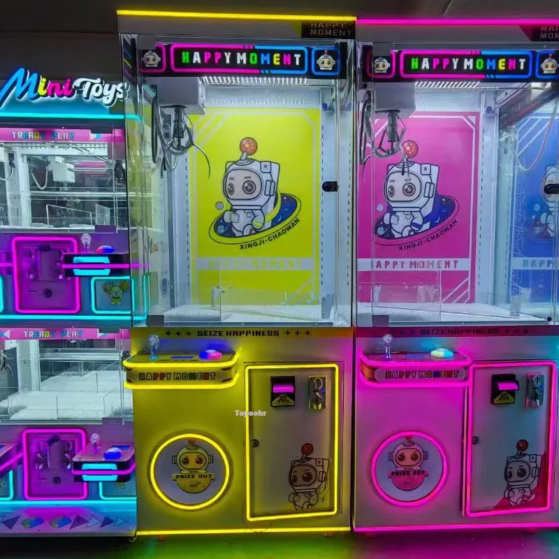 Doll Claw Machine Teddy Bear Big Crane Doll Park Catcher Games Coin ...