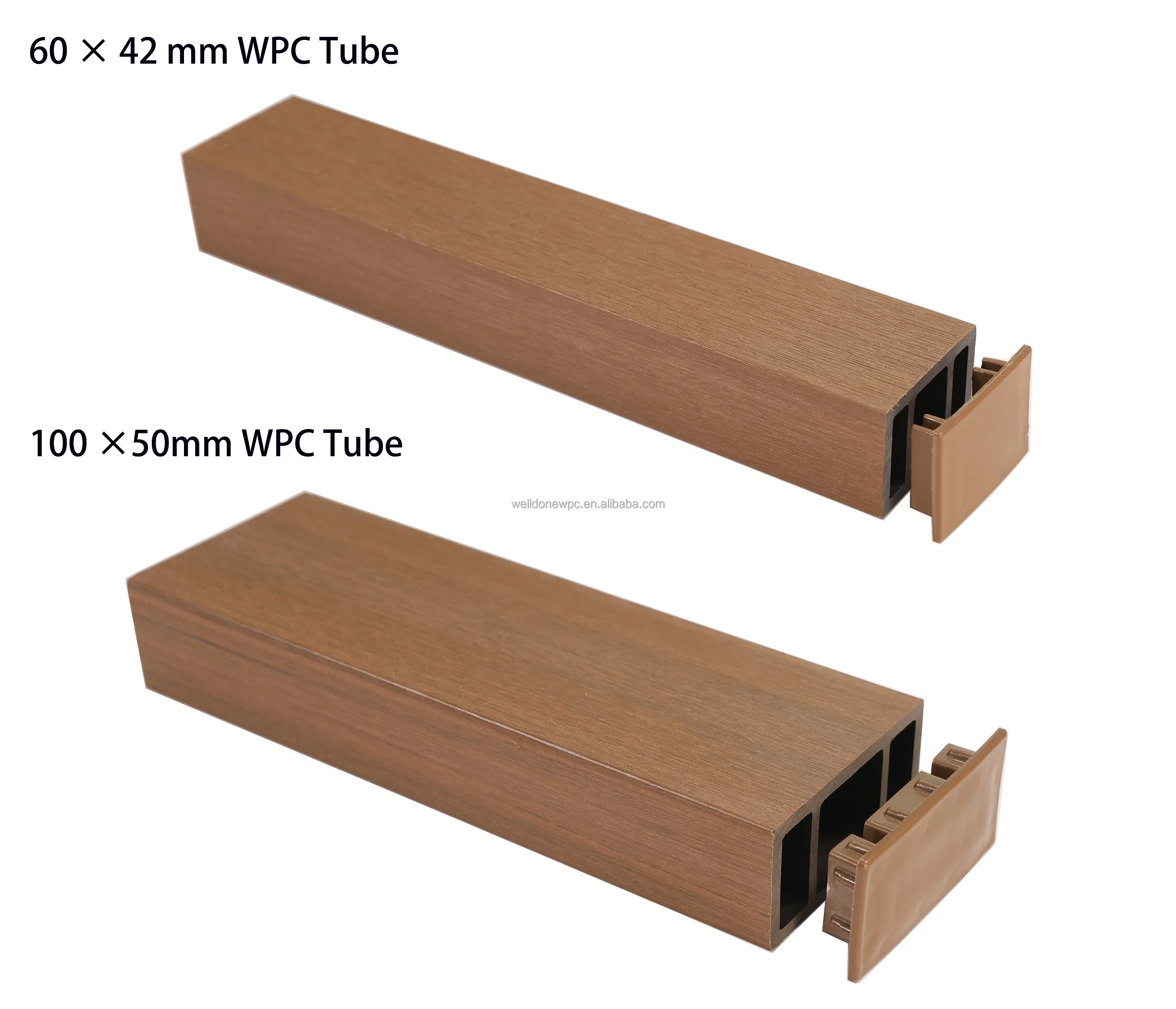 WPC Hollow Timber Tube - Durable, Waterproof, and Stylish