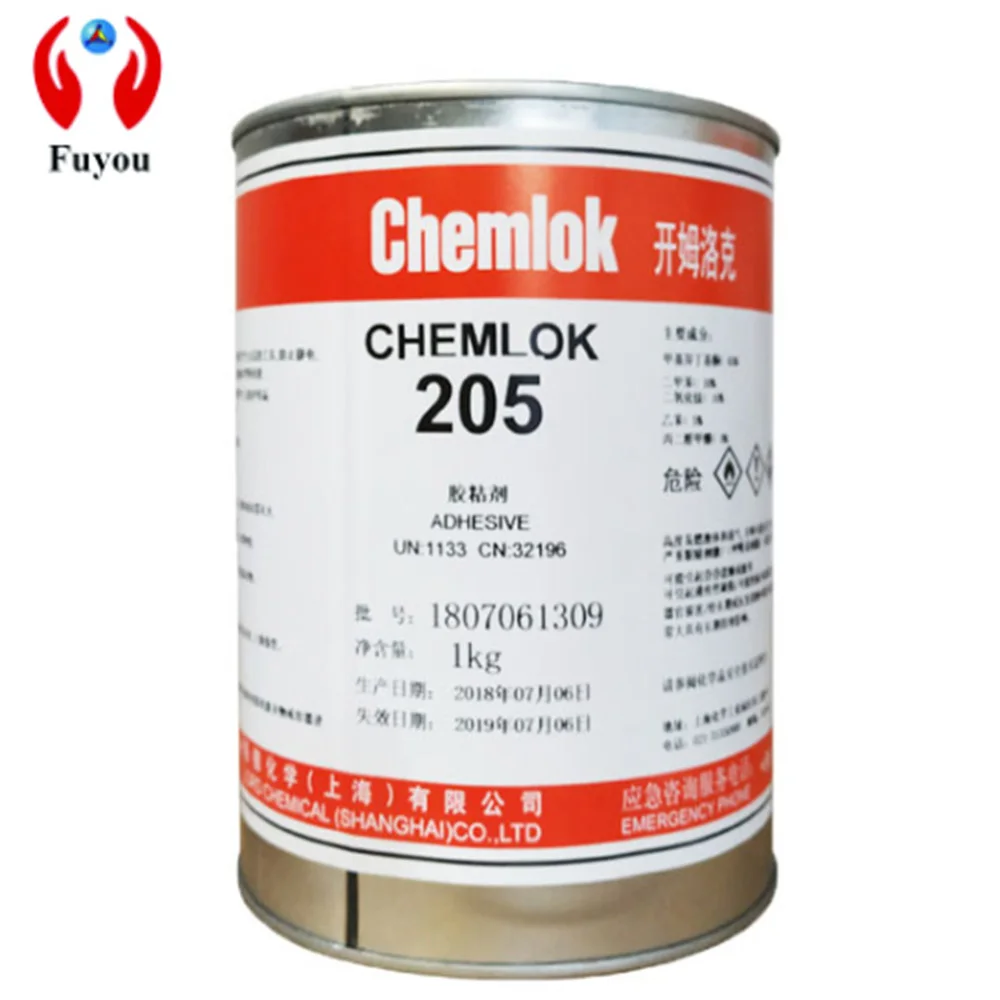 Shanghai Fuyou Lord Chemlok 205: Heat Curing Adhesive for Rubber Products