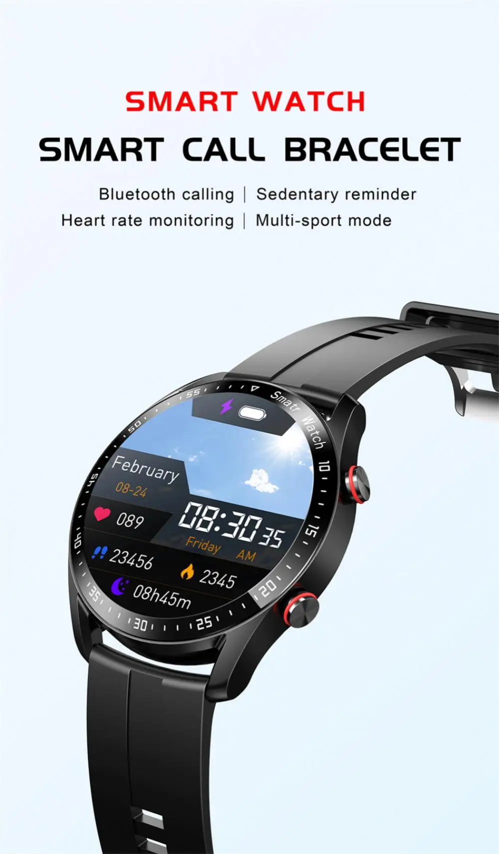 Huawei Hw20 Smartwatch Men Bluetooth Call Heart Rate Monitoring ...