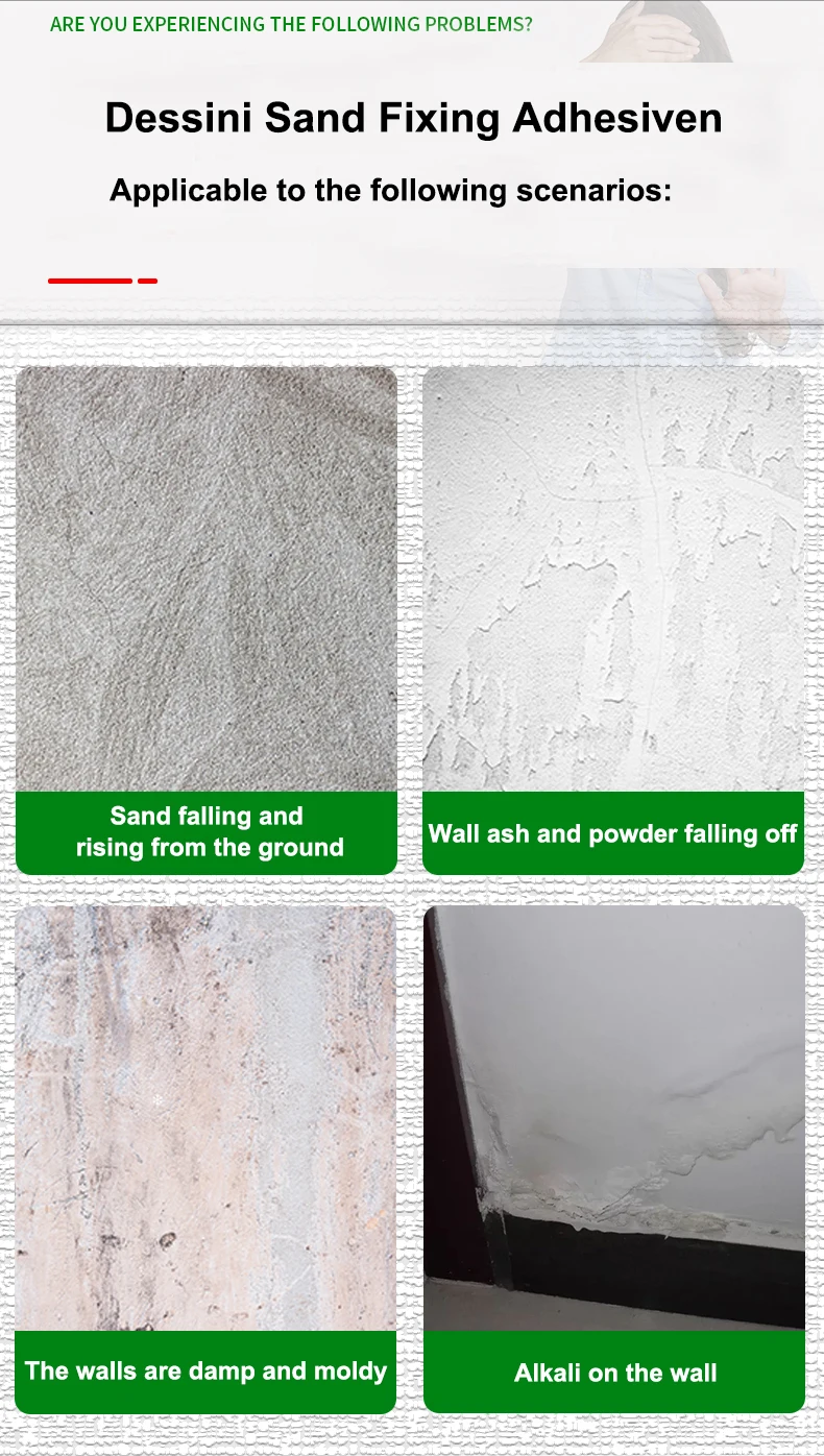 Dessini Sand Fixing Coating Reinforcement Agent for Walls