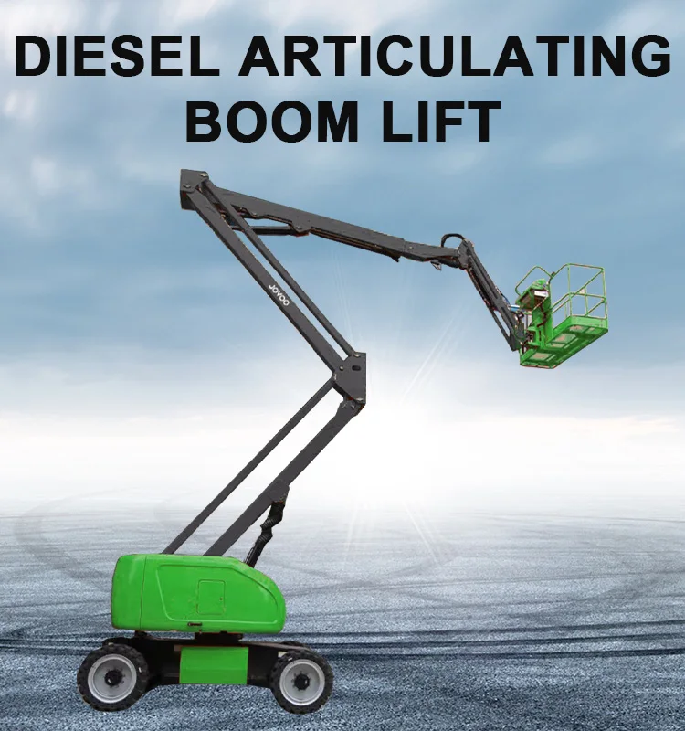 Jovoo Hydraulic Diesel Articulated Boom Lift Articulated Booms Lift 12m ...