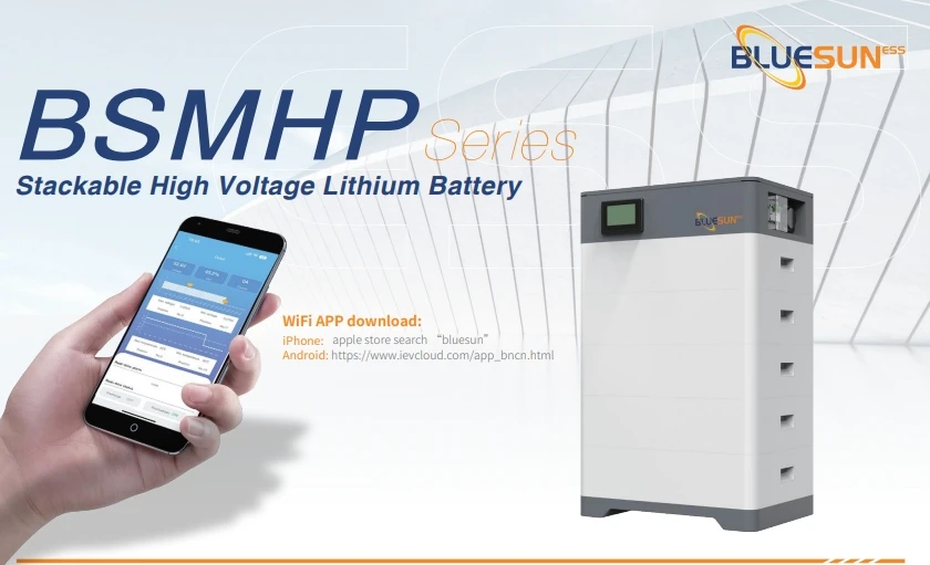 Bluesun High Voltage Lithium Batteries for Solar Storage