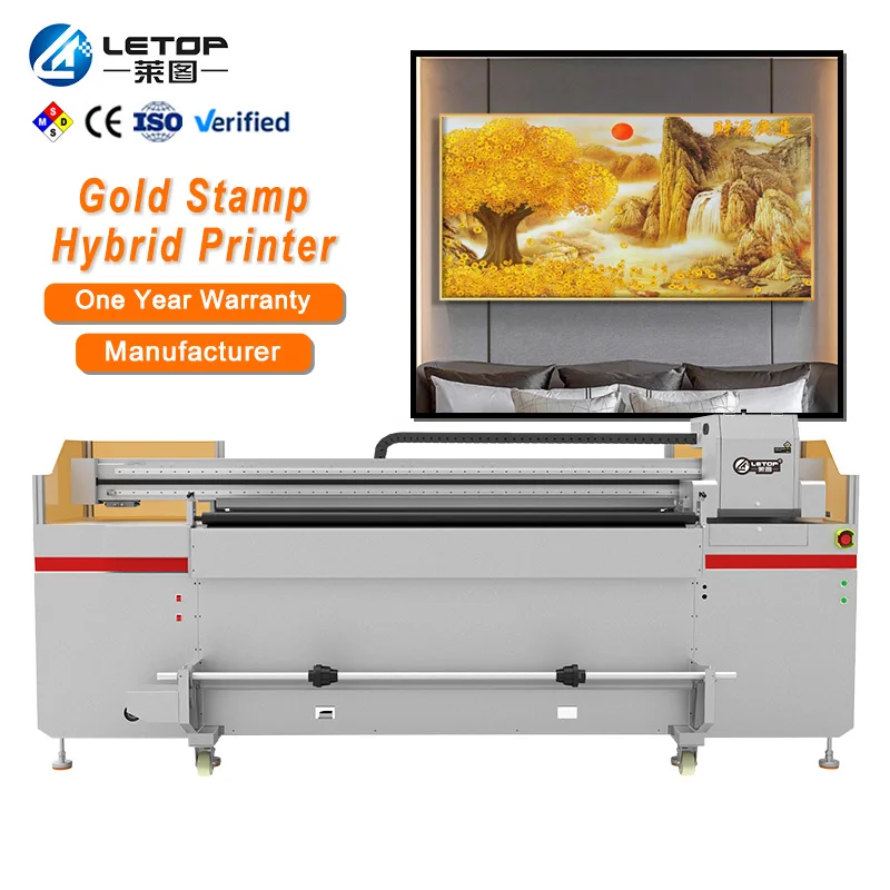 Letop Hybrid Digital Printing Plotter Print Acrylic Inkjet Printer ...