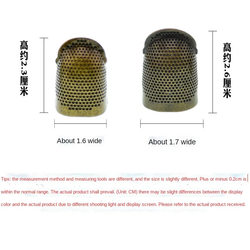 Metal Long Nail Special Thimble&new Type Vintage Sewing Thimble Diy ...