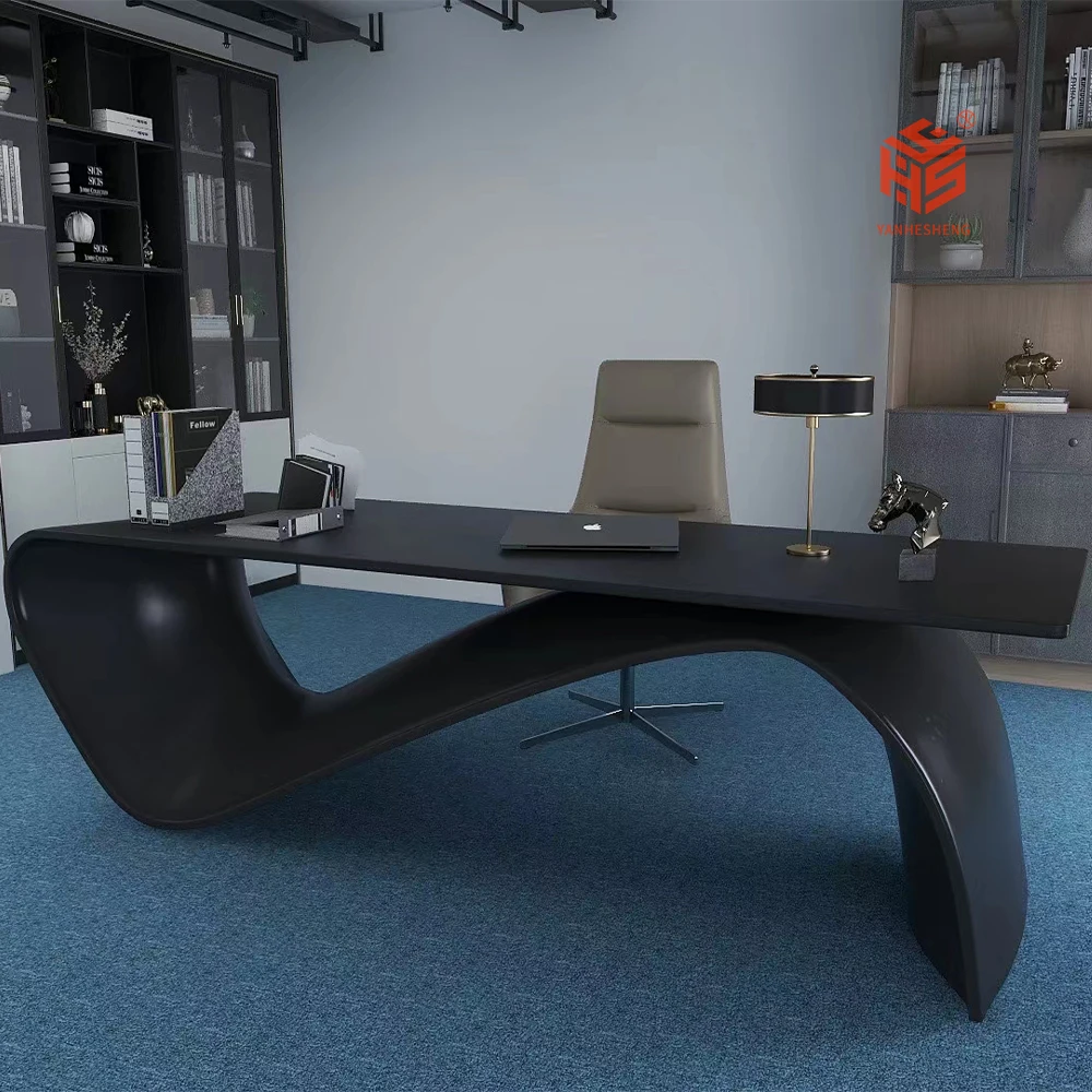 Luxury Executive Office Table Medium Executive Office Table White Color ...